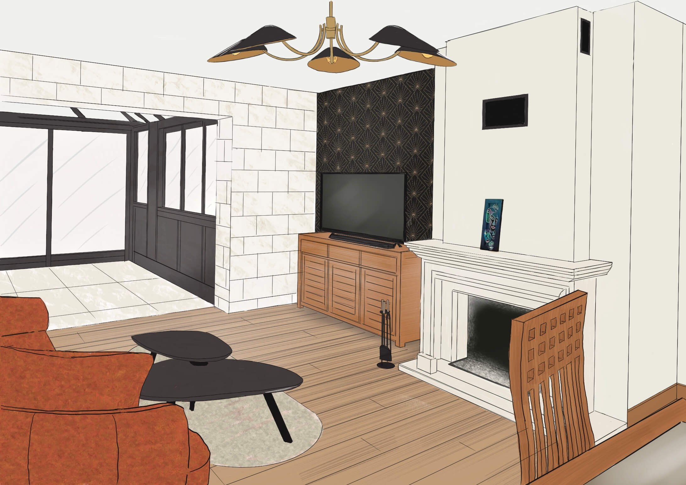 Décoration d'une maison de maître - Concept Déco LV